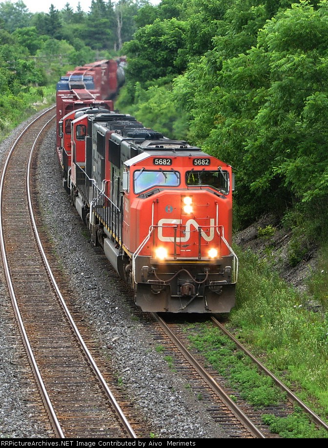 CN 5682 at Denfield Road.